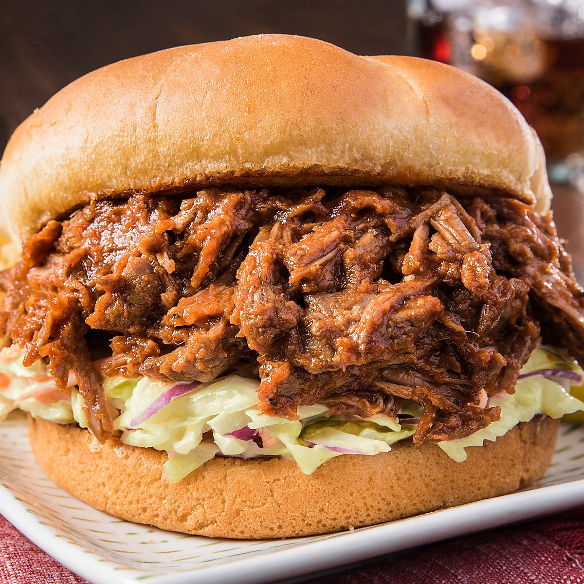 Hickory Smoked Chopped BBQ Brisket with Sauce – Cusack Meats